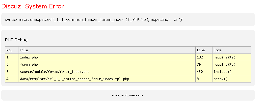 Discuz ML V3.x 代码注入漏洞详细分析 | Cyc1e's Blog