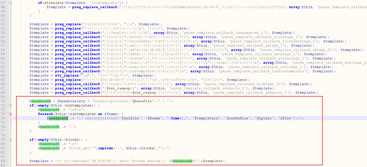 Discuz ML V3.x 代码注入漏洞详细分析 | Cyc1e's Blog
