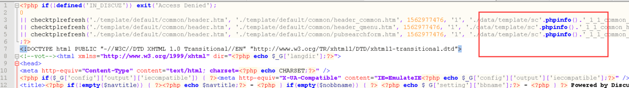 Discuz ML V3.x 代码注入漏洞详细分析 | Cyc1e's Blog